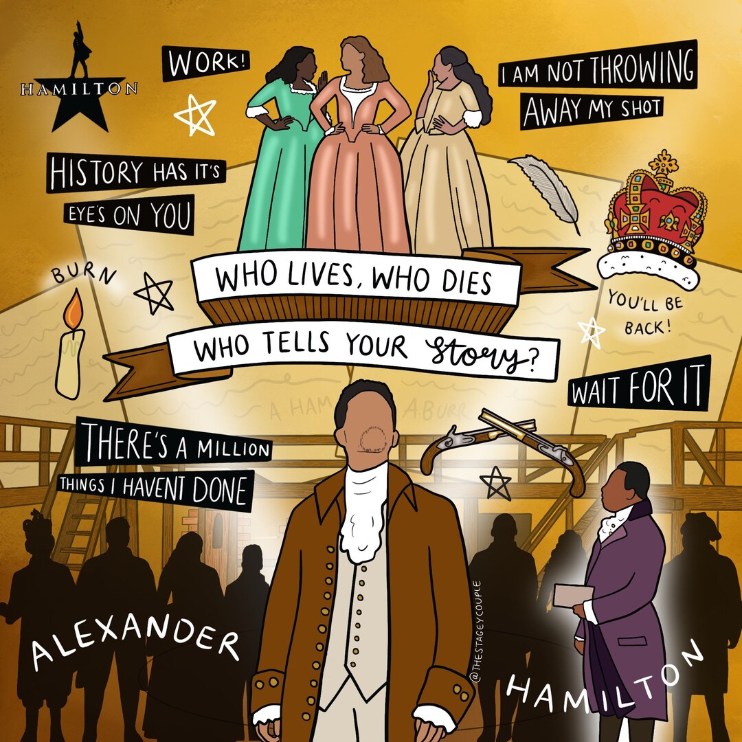 Musical Print Series - Hamilton - Etsy