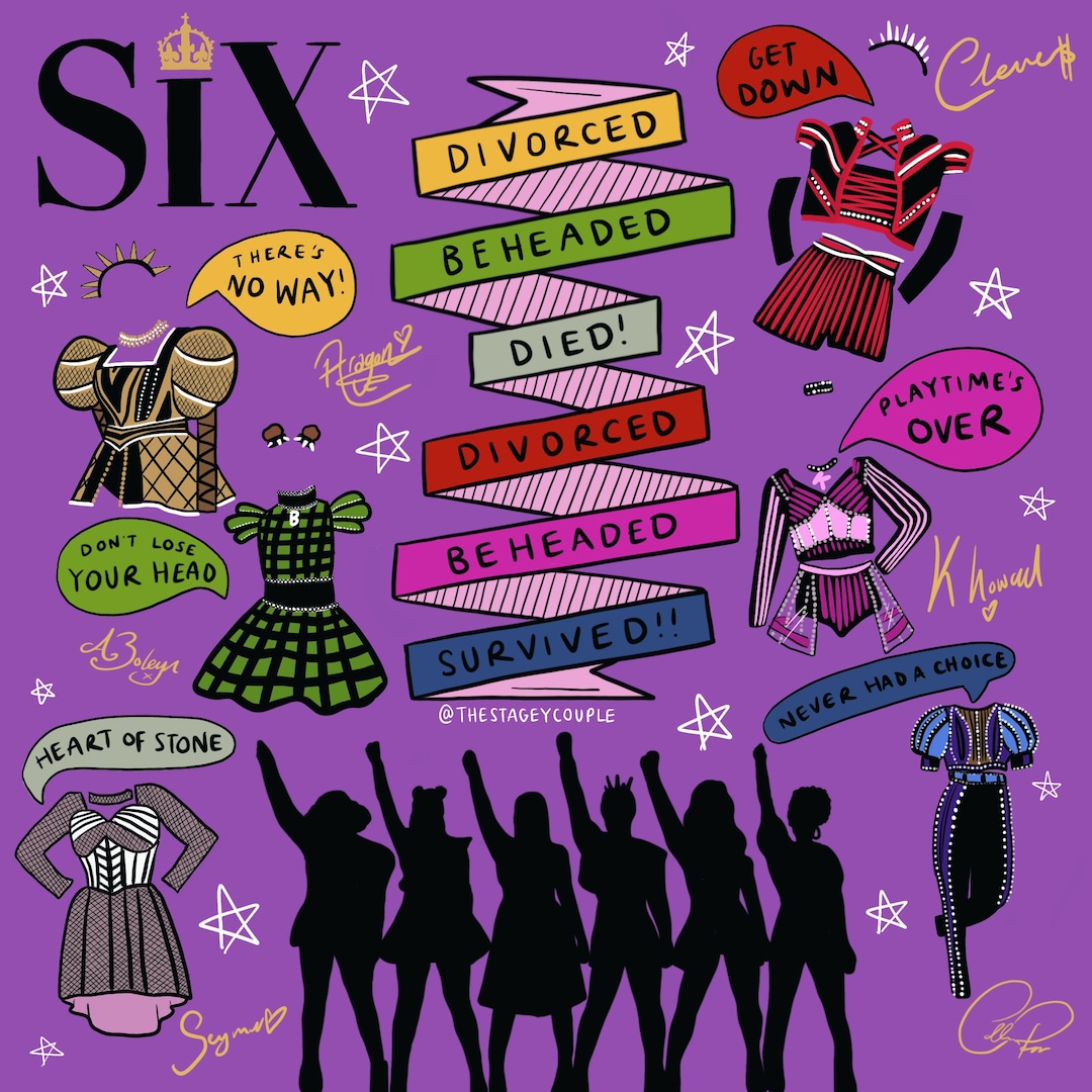 Musical Print Series - SIX - Etsy