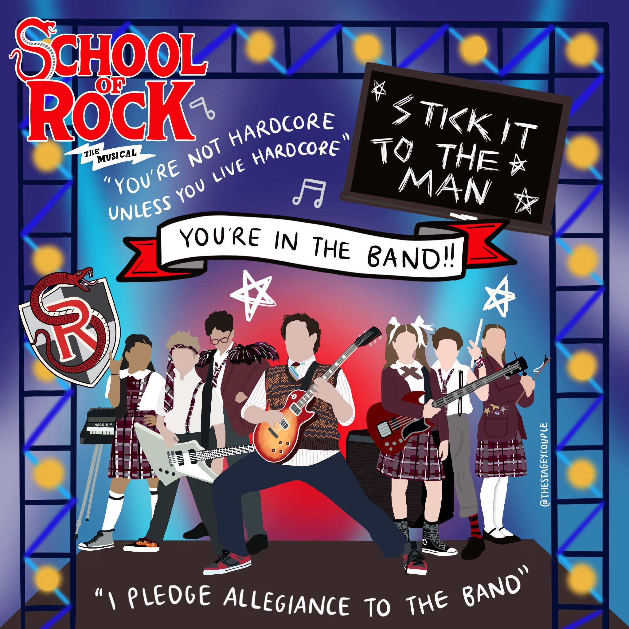 School Of Rock Poster