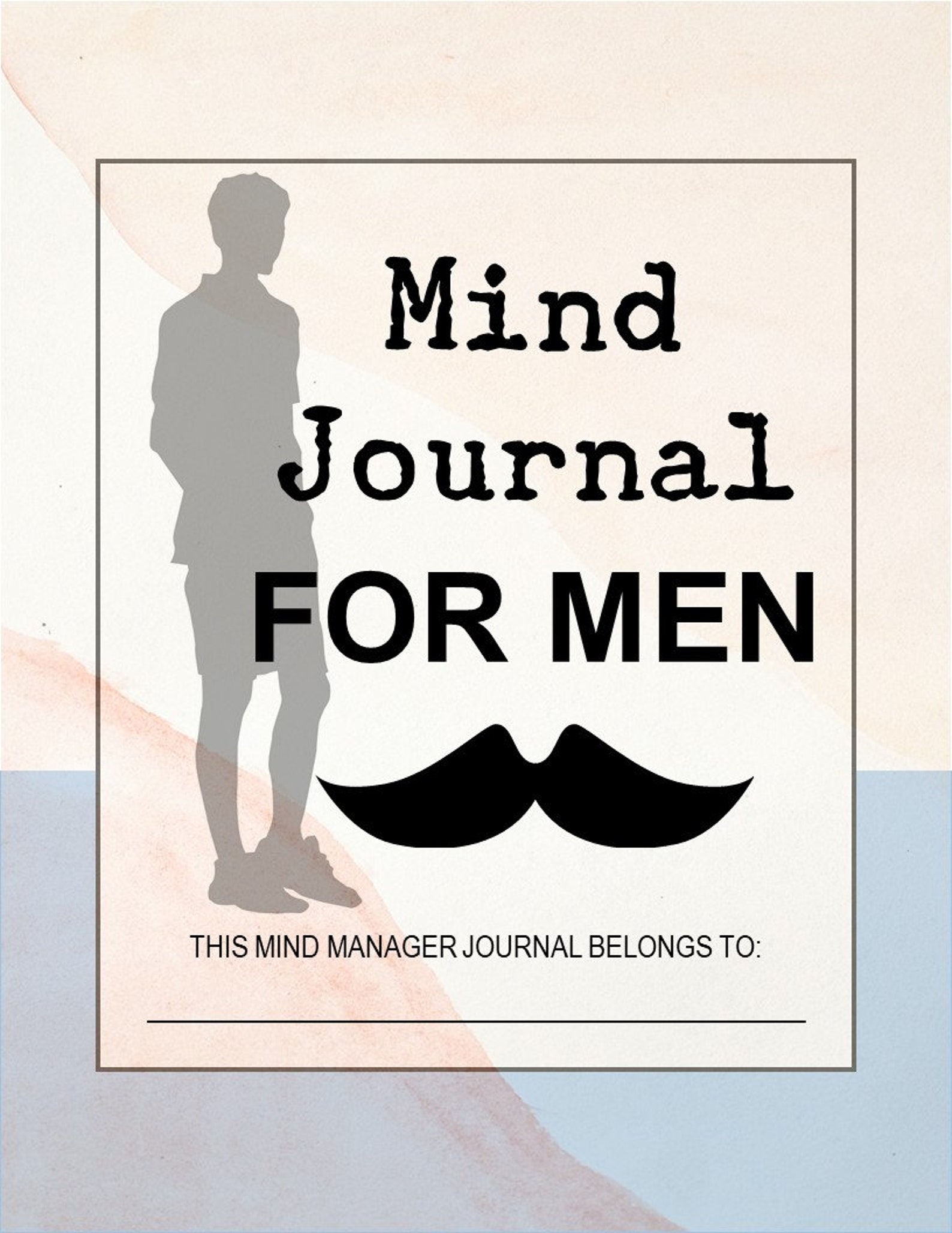 Mind Journal for Men | Sets of Questionnaire for Men | Instant Download ...