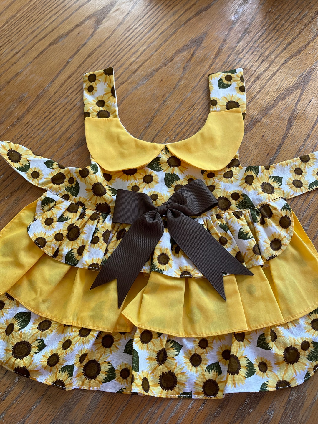 Dog Dresses- Yellow Sunflowers - Etsy