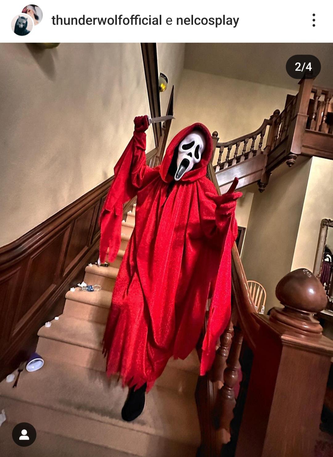 SCREAM REPLY ROBE Red, Pink, Orange.. - Etsy