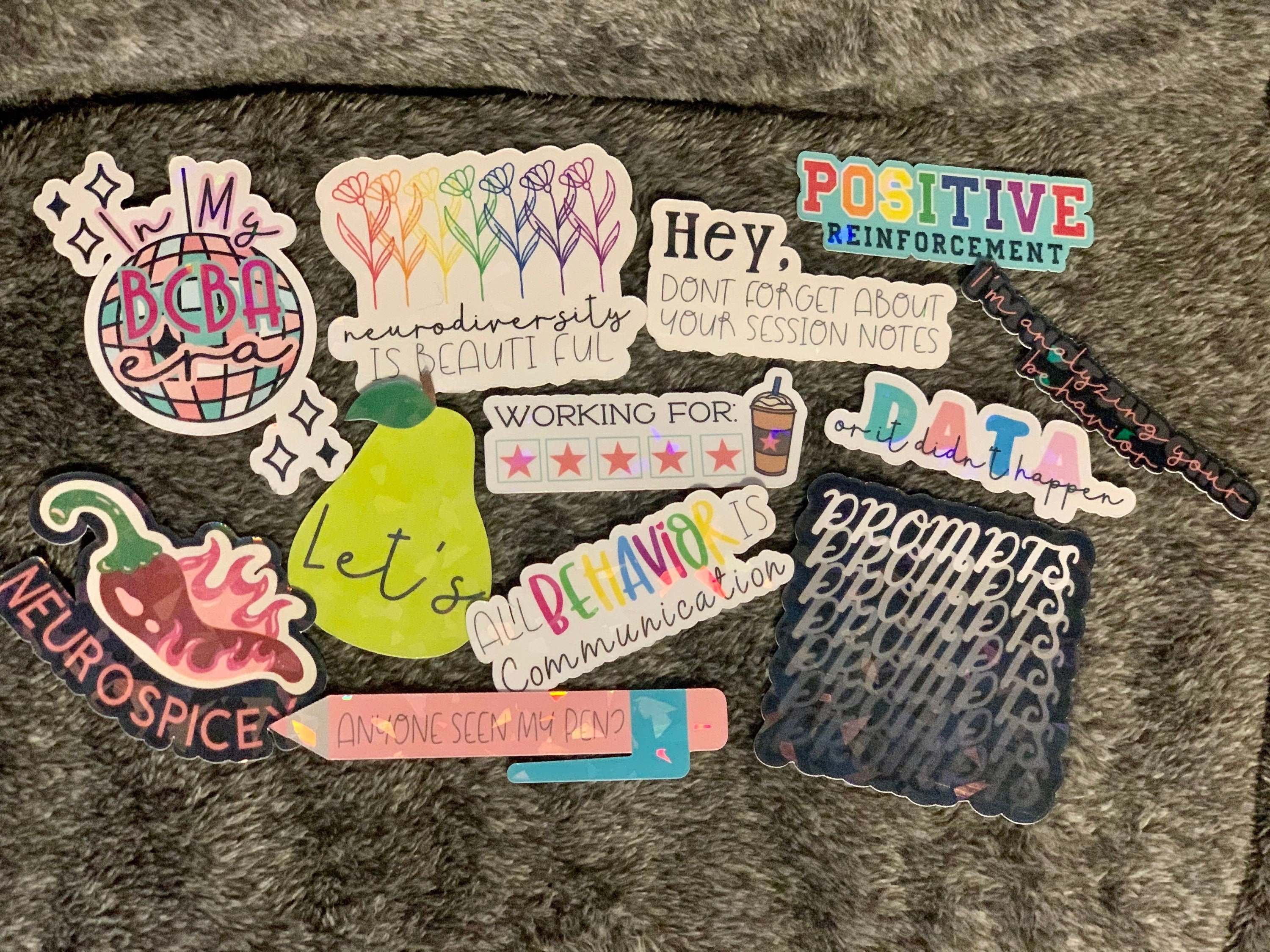 BCBA Sticker Pack - Etsy