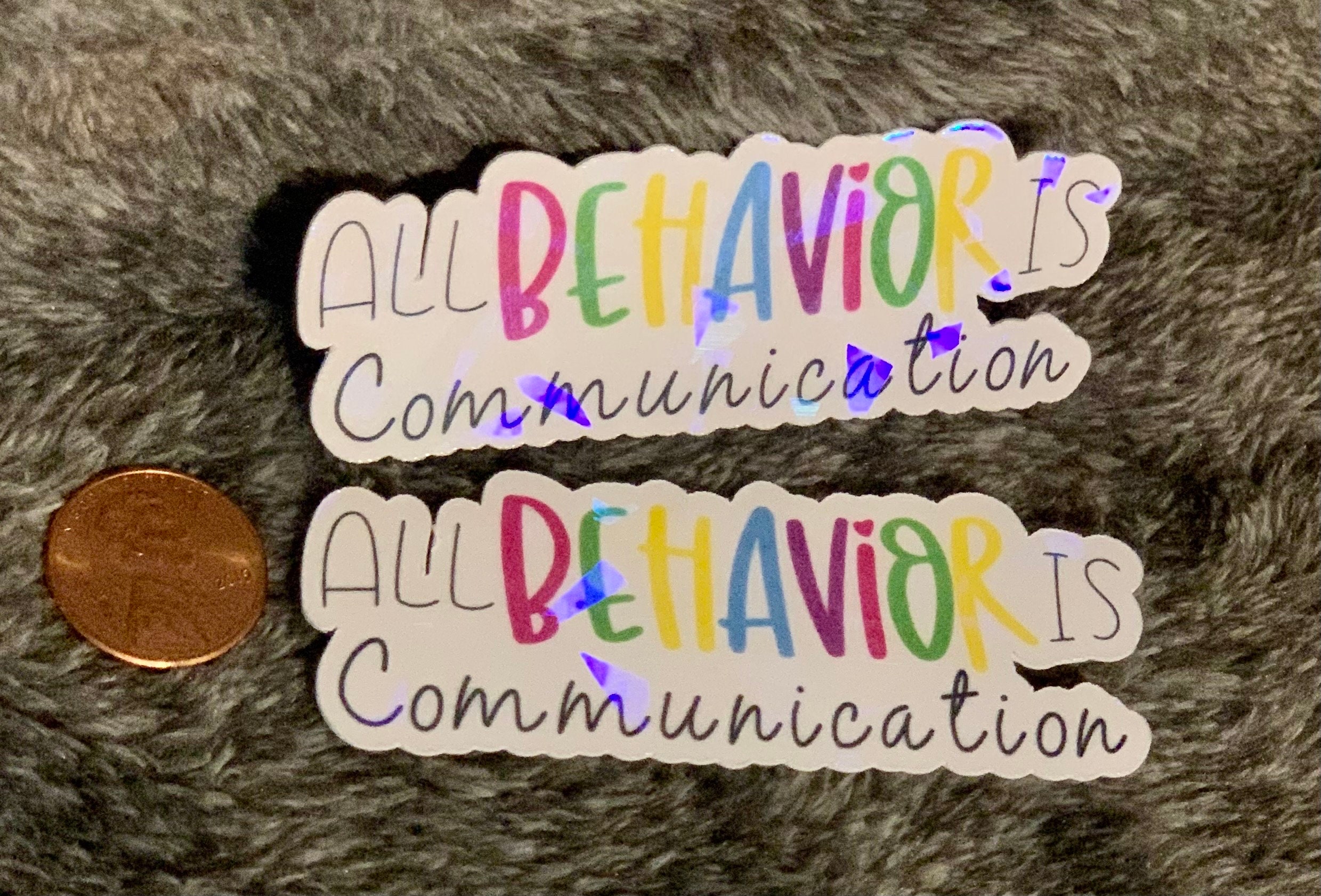 All Behavior is Communication Sticker - Etsy