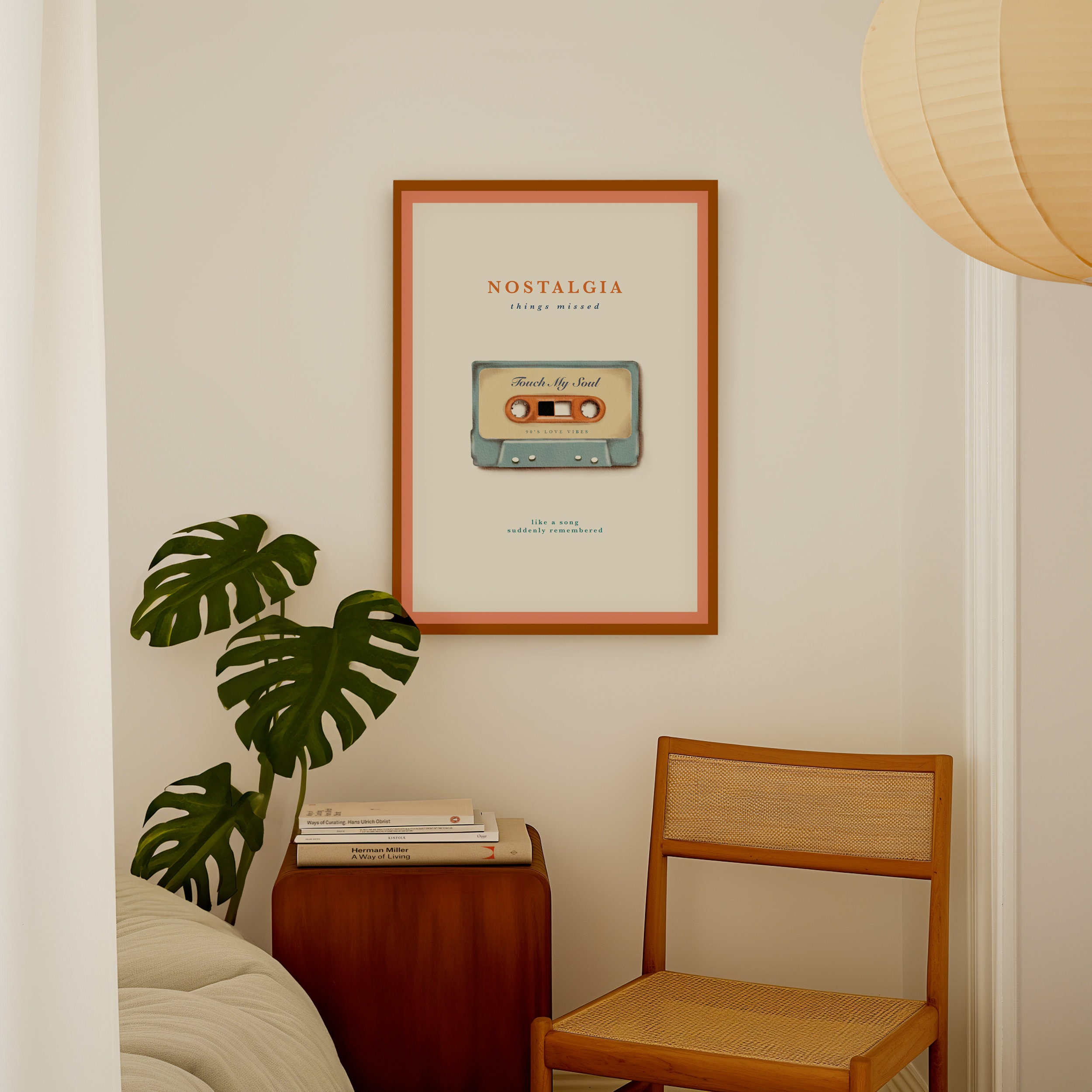 Cassette Tape Print, Retro 90s Poster, Retro Music Printable Wall Art ...