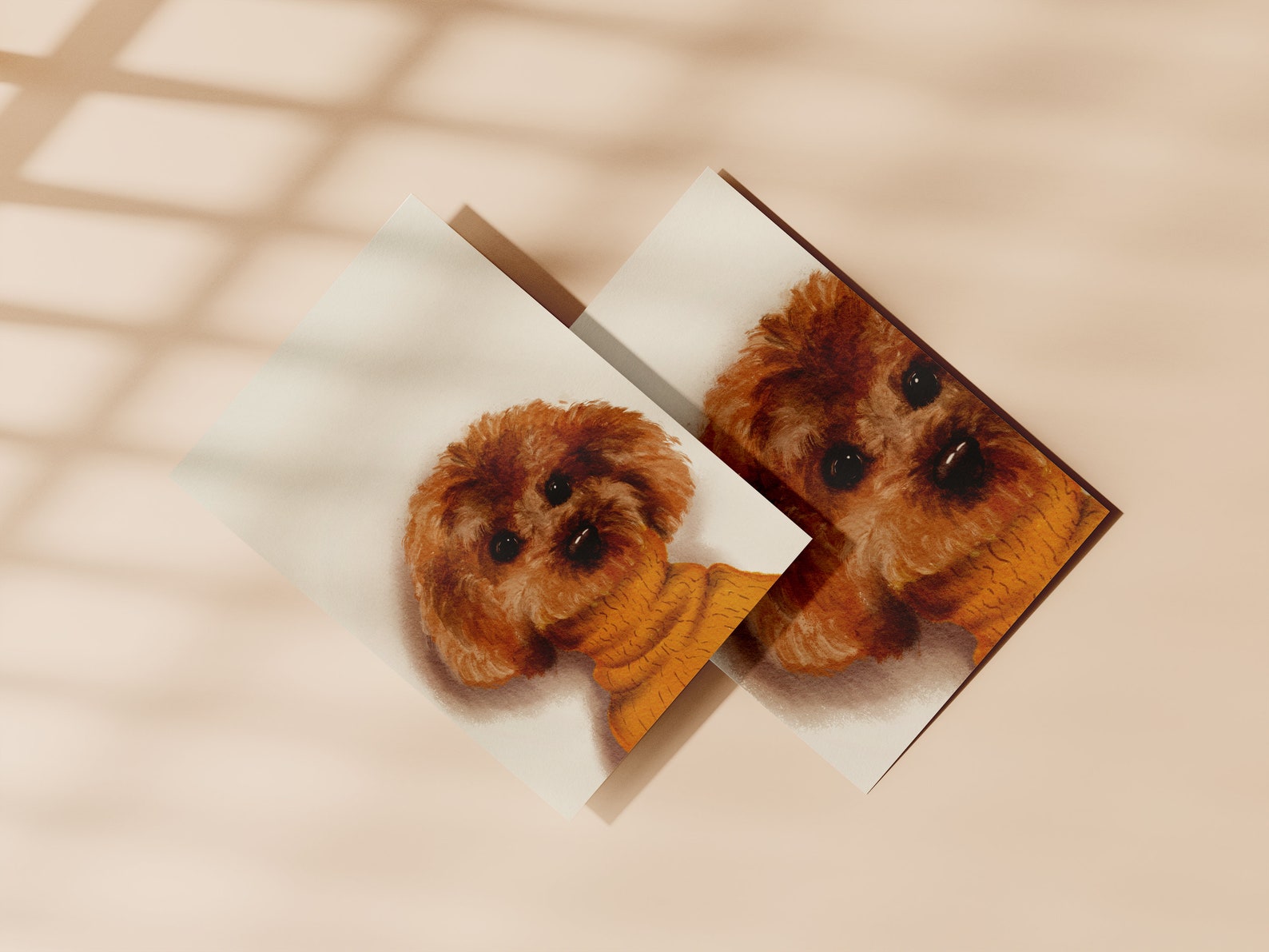 TOY POODLE, Dog Illustration, Cute Pet Print, Nursery Decor, Dog Gift ...