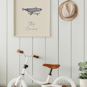 Cute Animal Sports Print Set, 9 Printable Nursery Art Prints, Kids Room ...