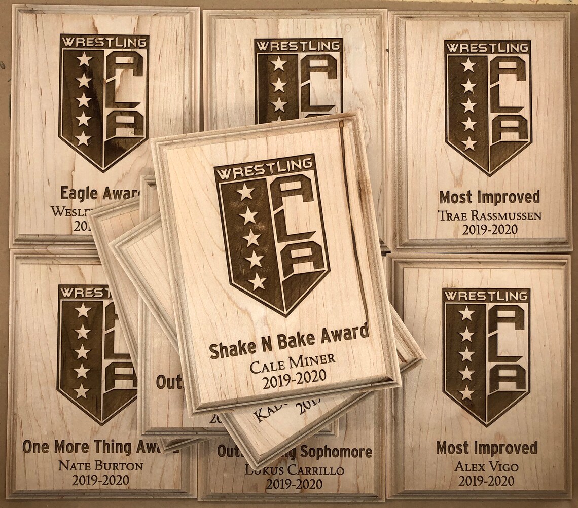 Team Plaque, End of Season Plaque, Most Valuable Player Plaque, Mvp ...