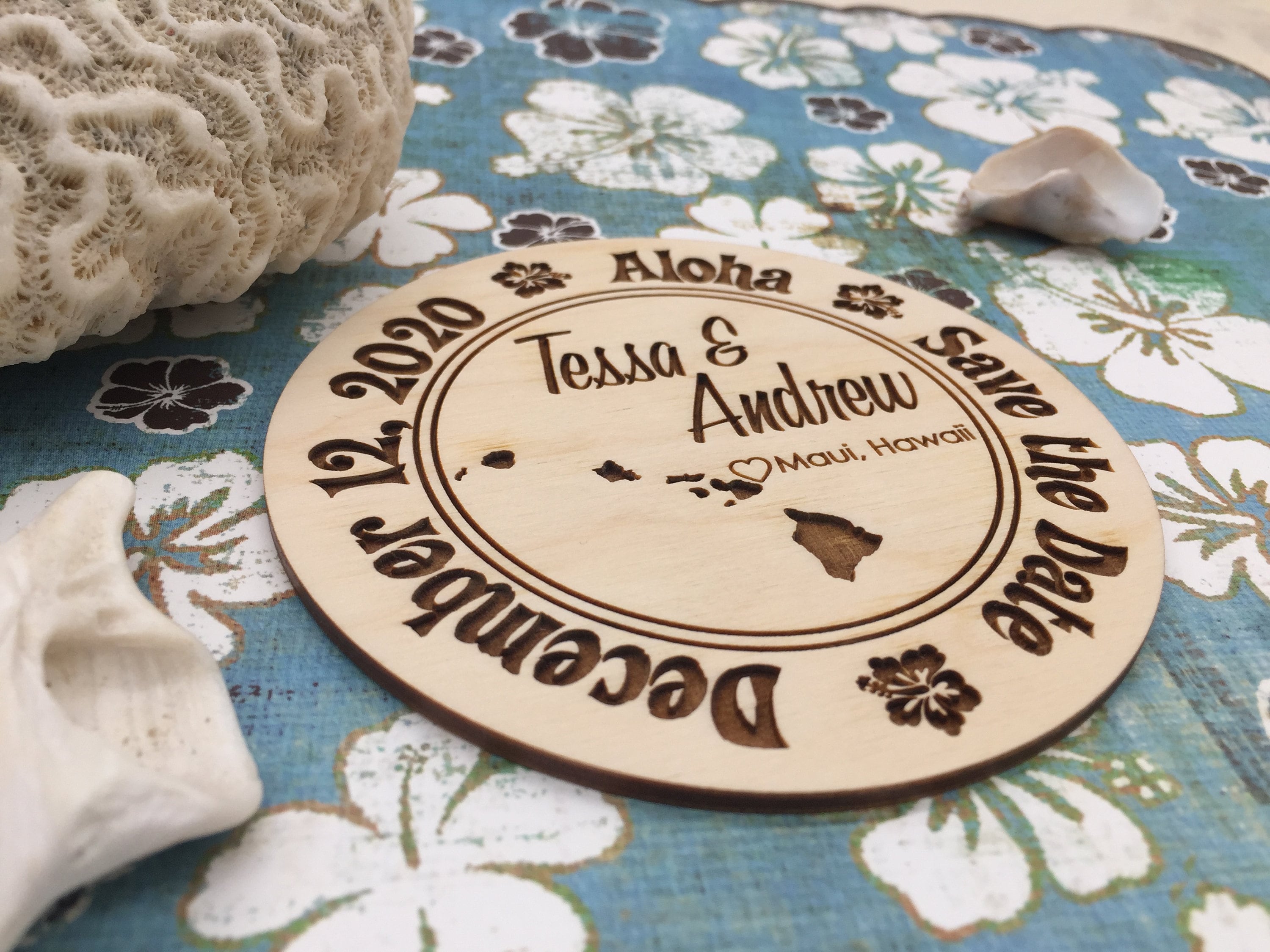Save the Date, Engraved Save the Date, Wood Save the Date, Wooden Save ...