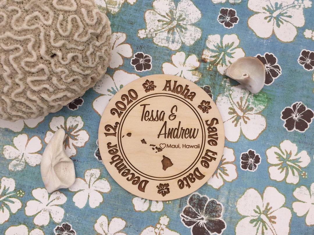 Save the Date, Engraved Save the Date, Wood Save the Date, Wooden Save ...