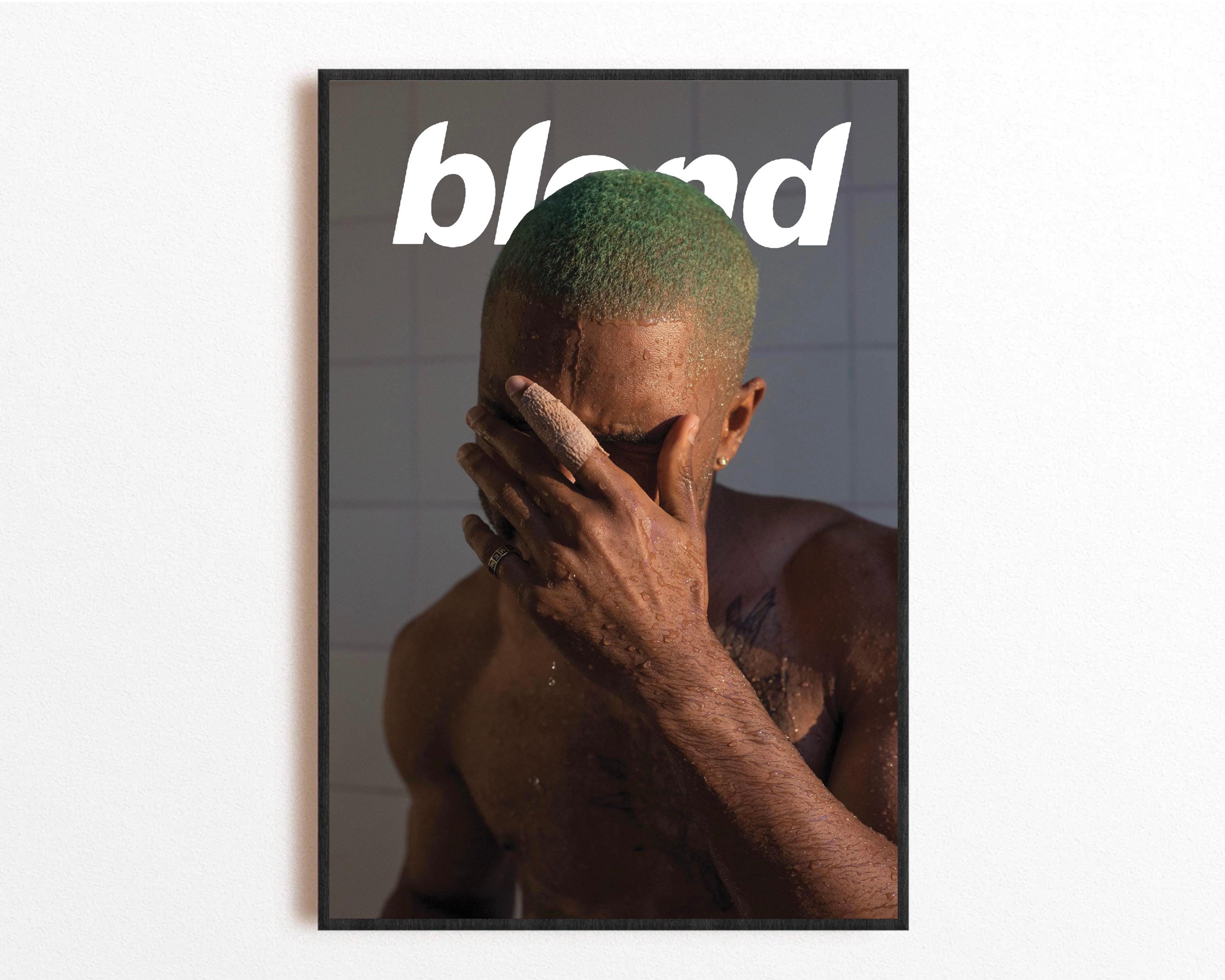 Frank Ocean Blond Poster Print | Frank Ocean Wall Art | Frank Ocean ...