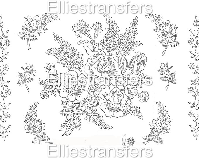 Embroiderytransfers | Etsy