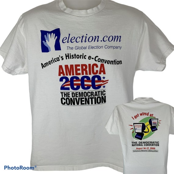 Democratic National Convention Vintage Y2Ks T Shirt L… - Gem