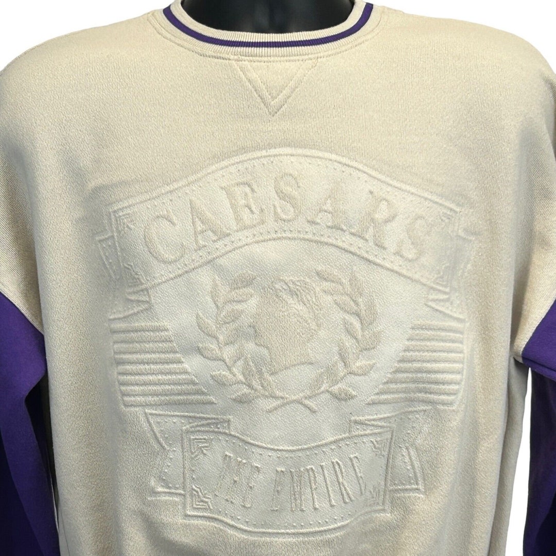 Caesars Palace Las Vegas Vintage Sweatshirt Small 90s Casino USA Made ...