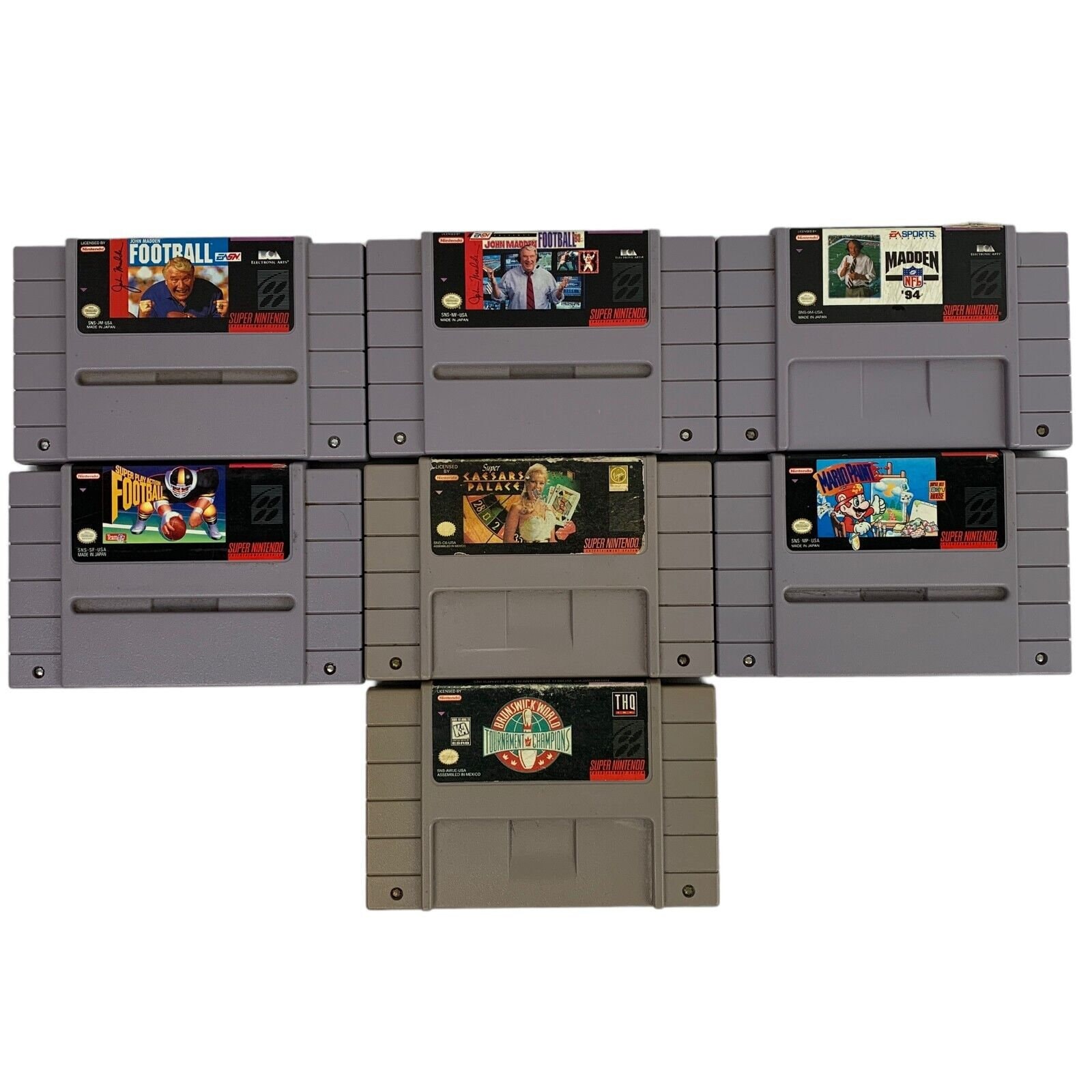 Super Nintendo Game lot of 13 snes games - munimoro.gob.pe