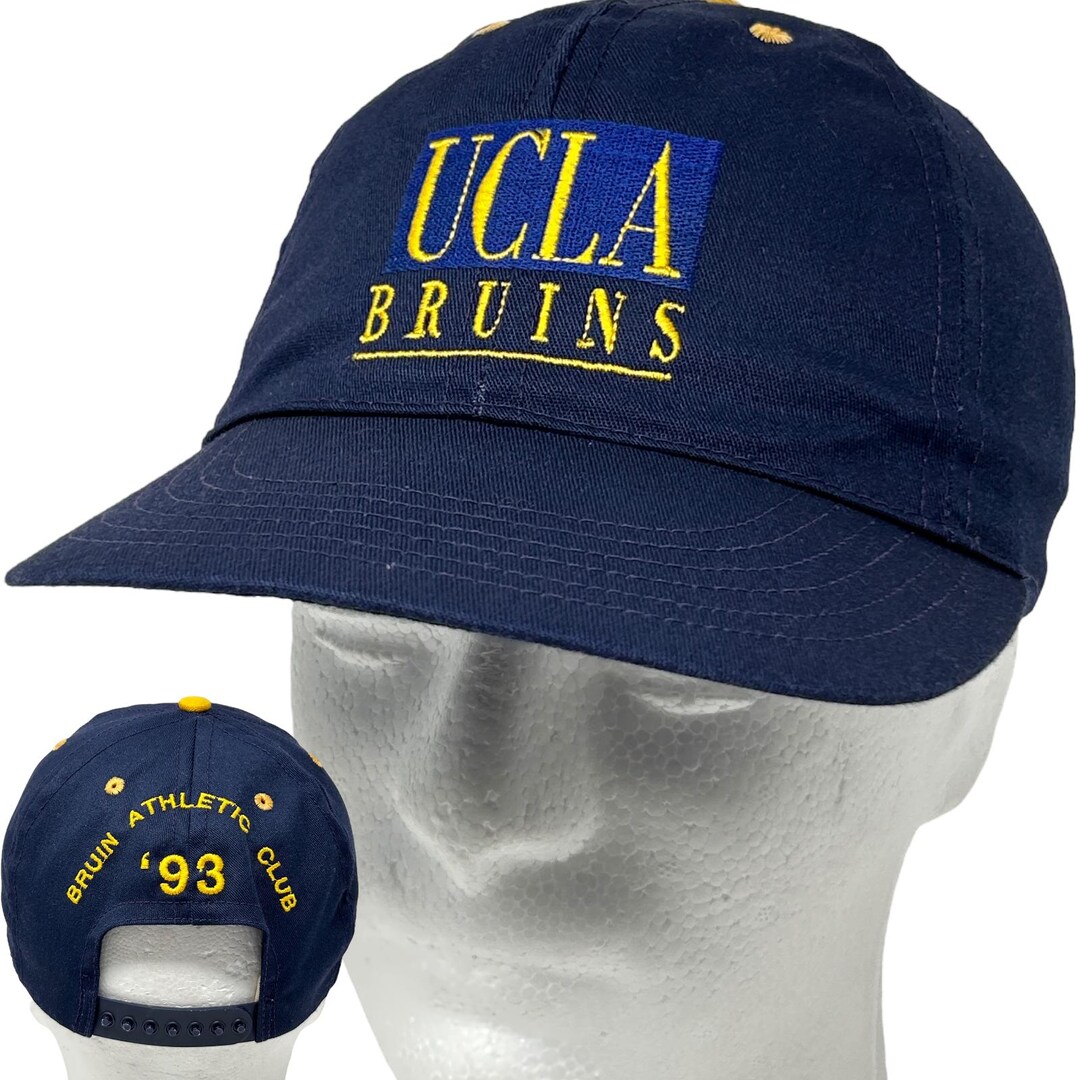Vintage 90s UCLA Bruins Athletic Club Hat Cap Blue University Snapback ...