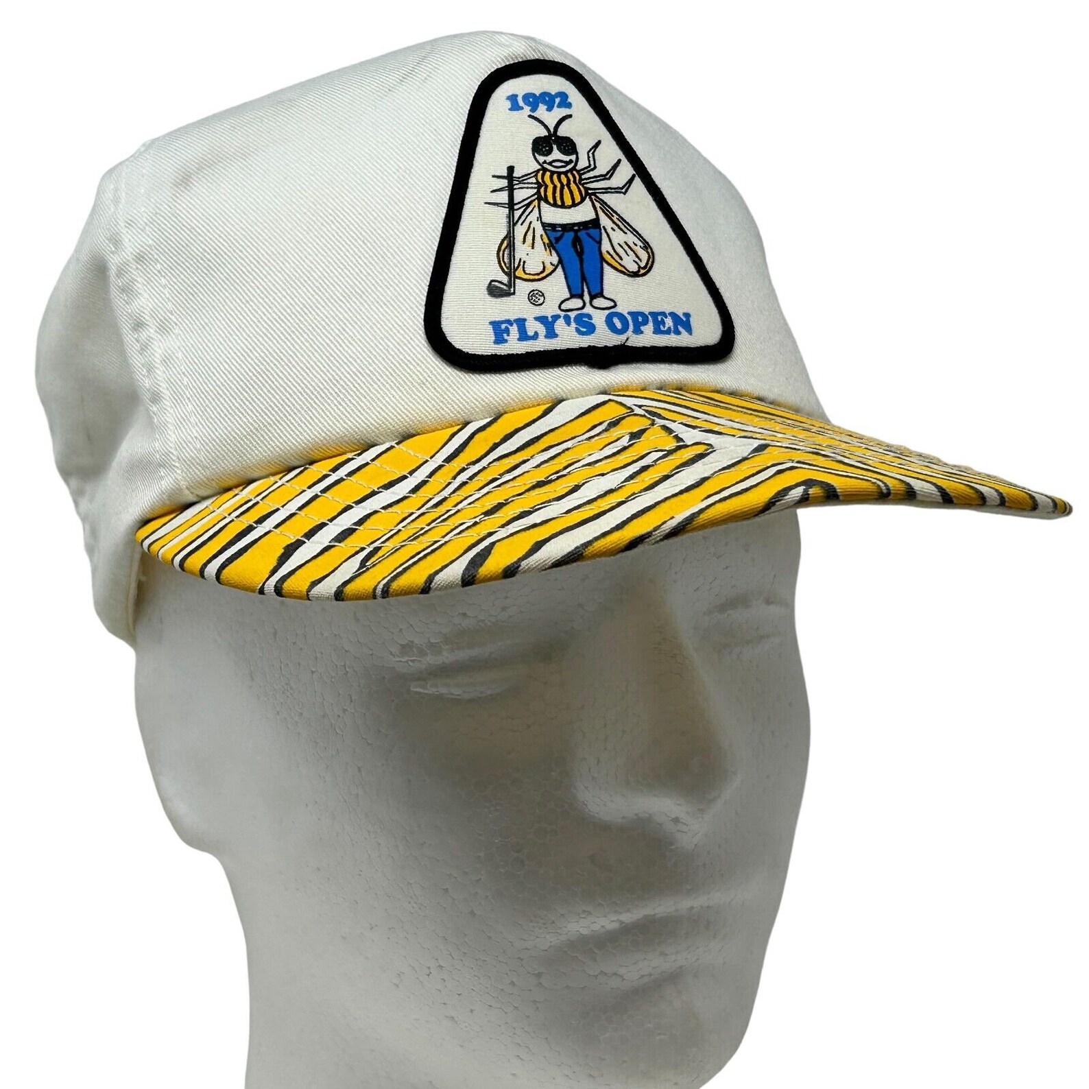Vintage Flys Open Golf Tournament Baseball Cap Hat Golfing Golfer ...