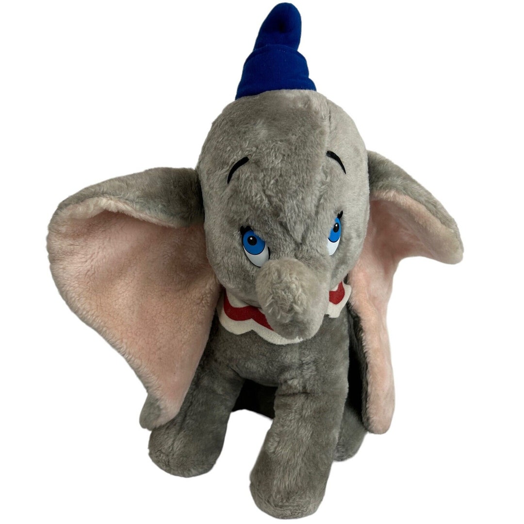 Vintage Dumbo Plush Stuffed Animal Walt Disney Characters Jumbo 22 Inch ...