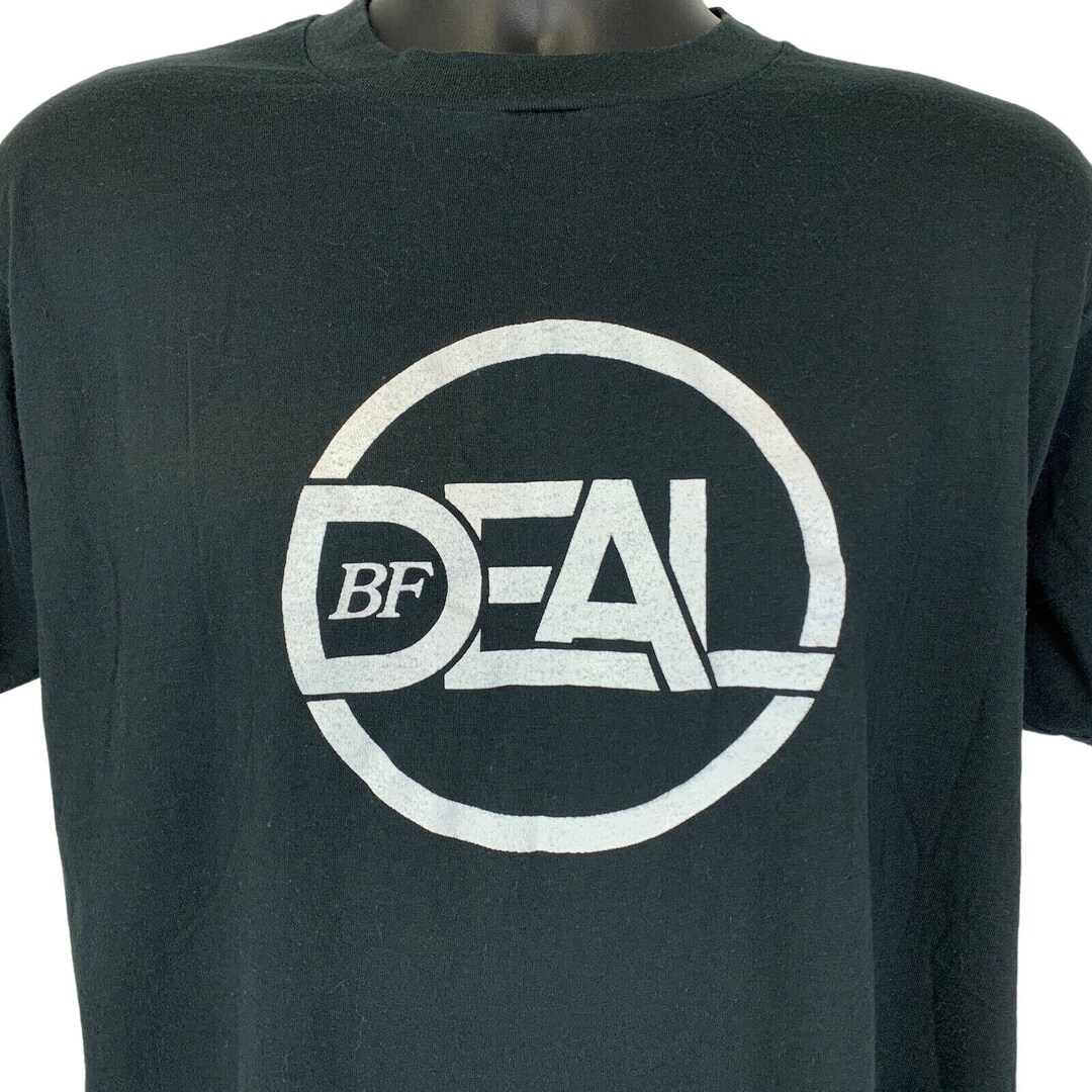 BF Deal Records Vintage 80s T Shirt Large Austin Texas Record Label ...