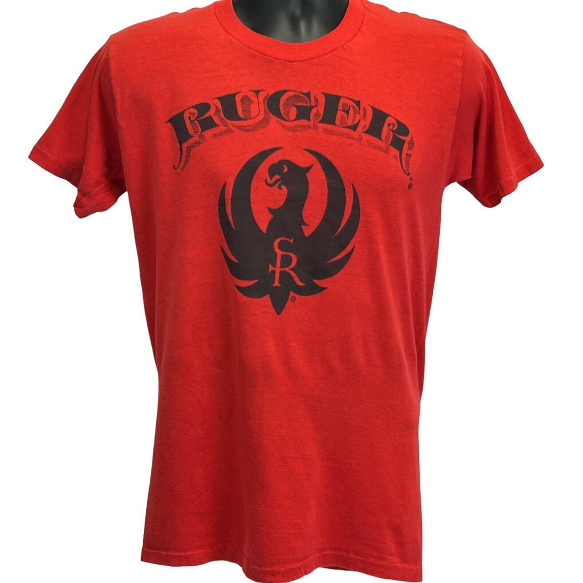 Ruger Firearms Vintage 80s T Shirt Small Pistols Guns Rifles Red Made ...