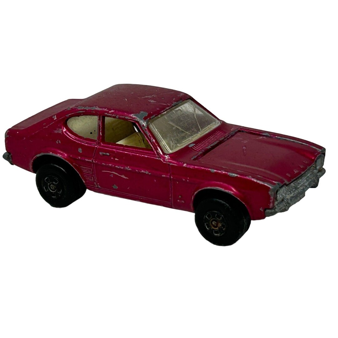 Matchbox 54 Ford Capri Diecast Toy Car Vintage Purple Superfast Lesney ...