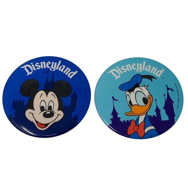 Disneyland Buttons - Etsy