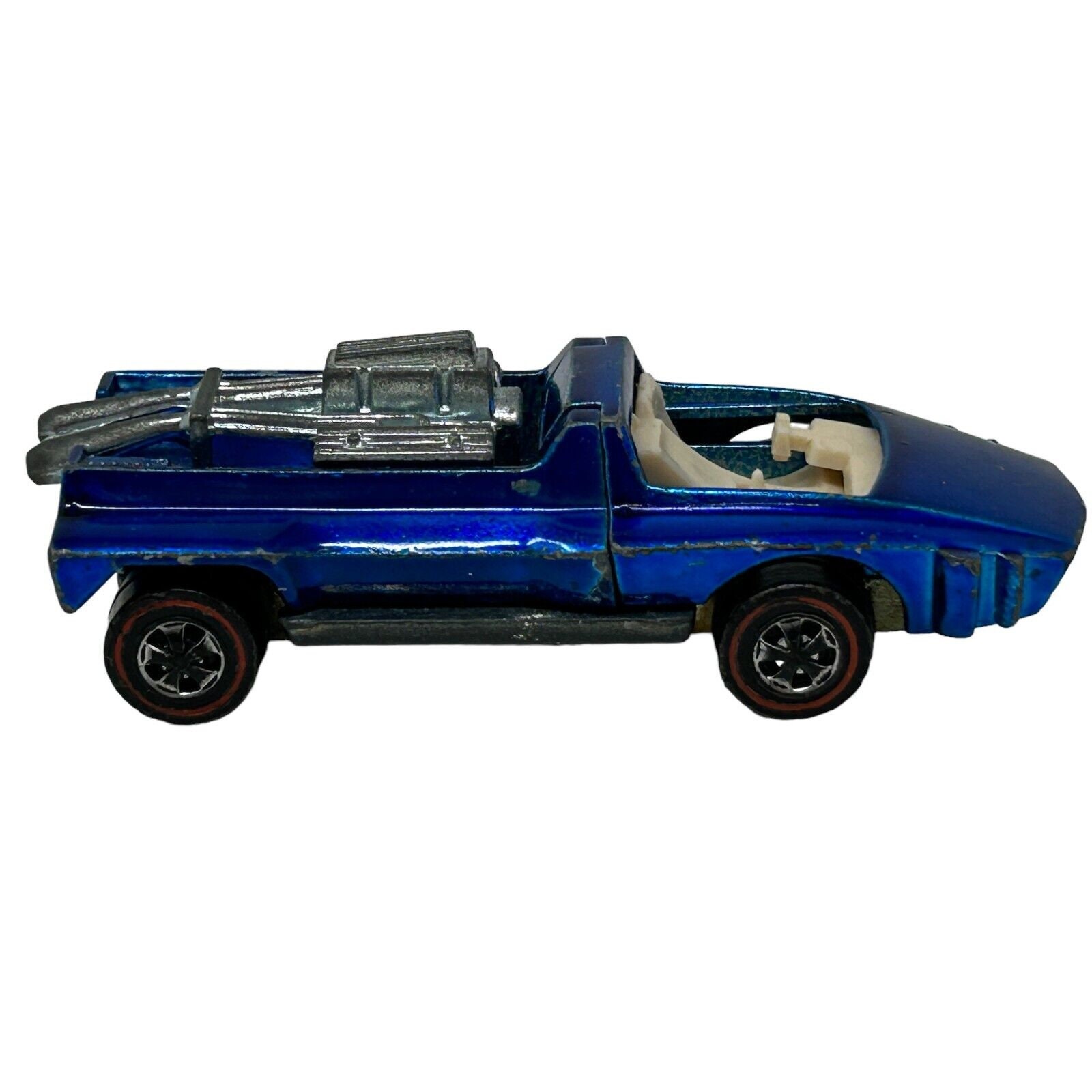 Hot Wheels Hairy Hauler Redline Diecast Car Blue Made in USA - Etsy