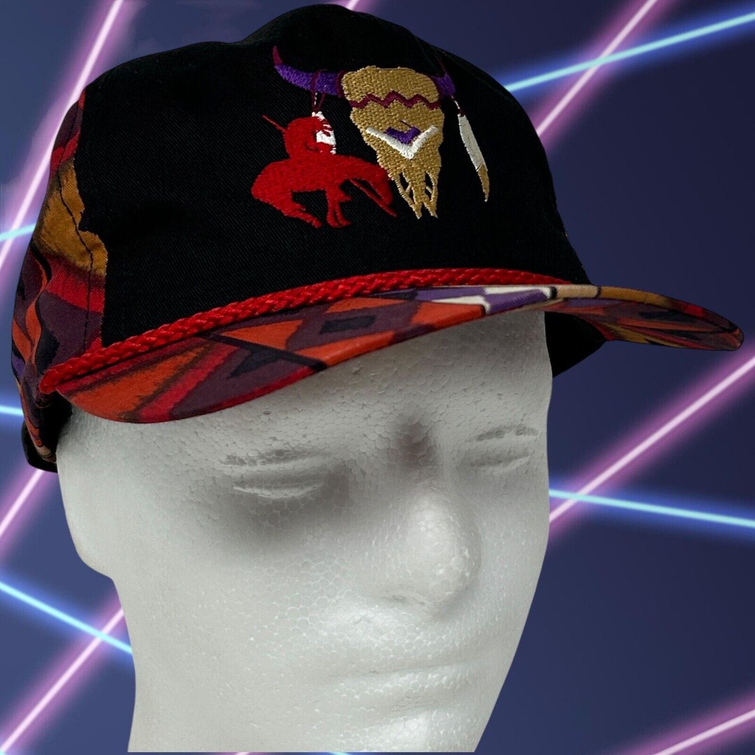 Vintage Southwestern Baseball Hat Cap Bob Massey Native American Indian ...