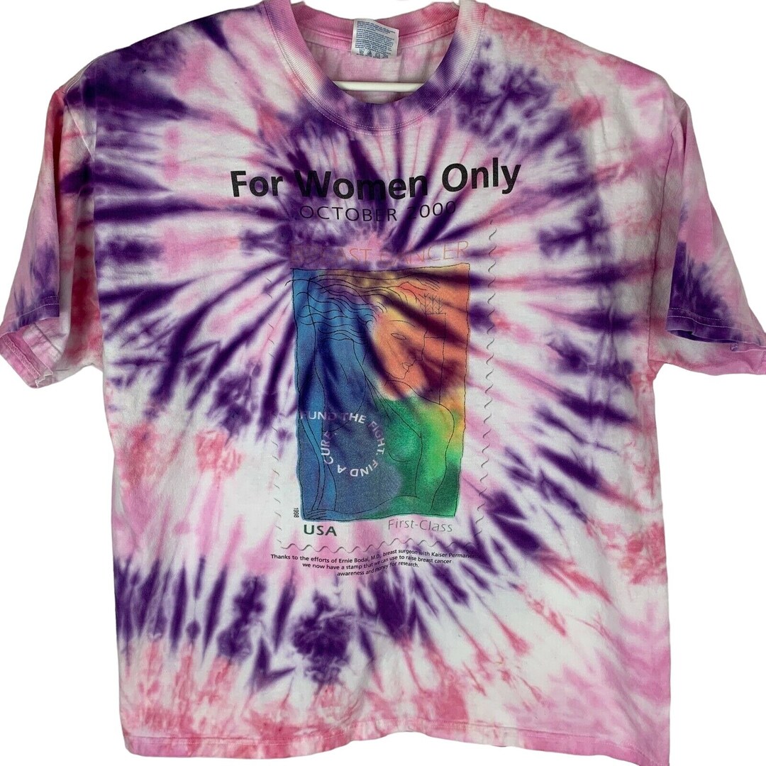 2000 Breast Cancer USPS Stamp Vintage Y2ks T Shirt Postage Tie - Etsy