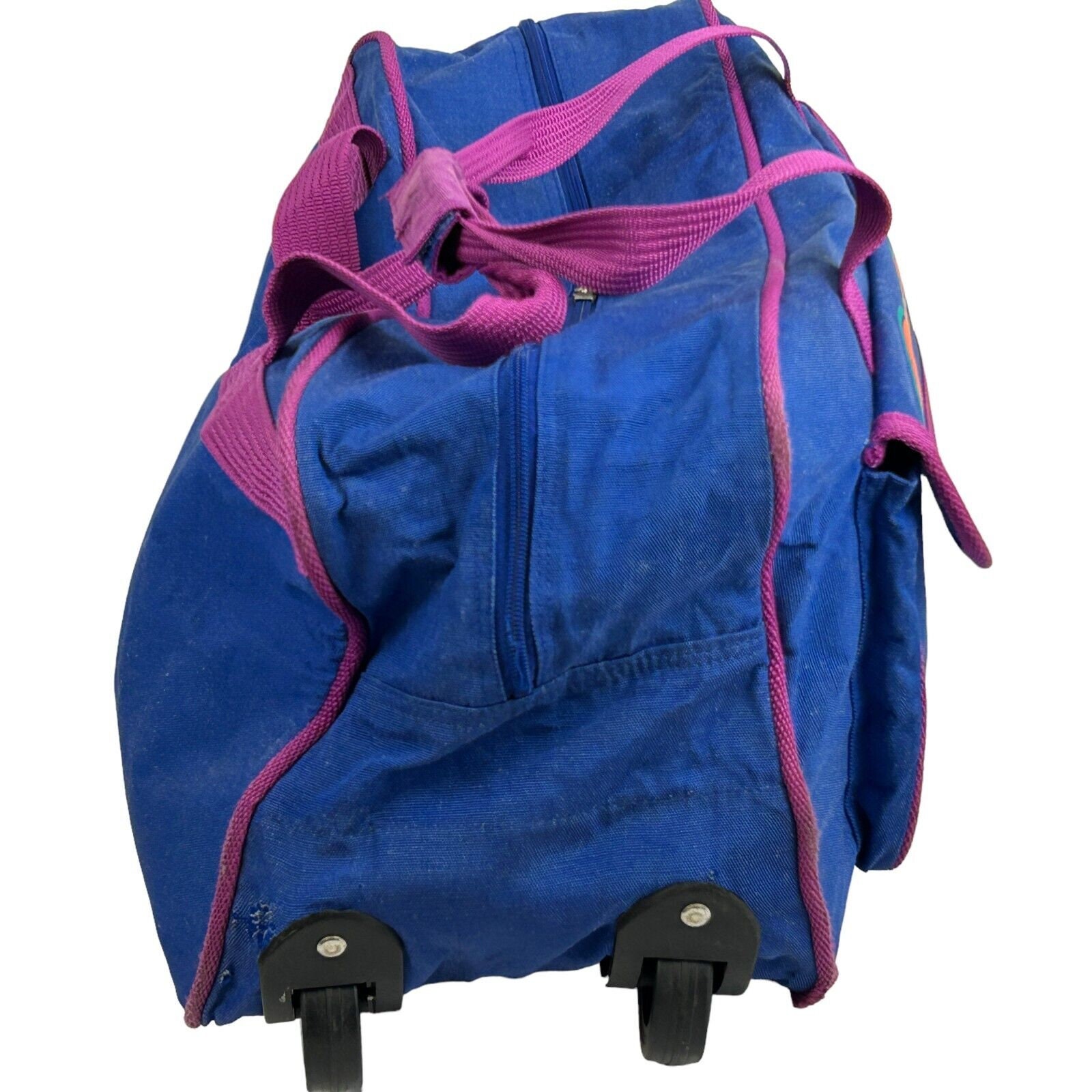 Vintage Y2ks Sanrio Pochacco Travel Rolling Bag Handle Duffle - Etsy