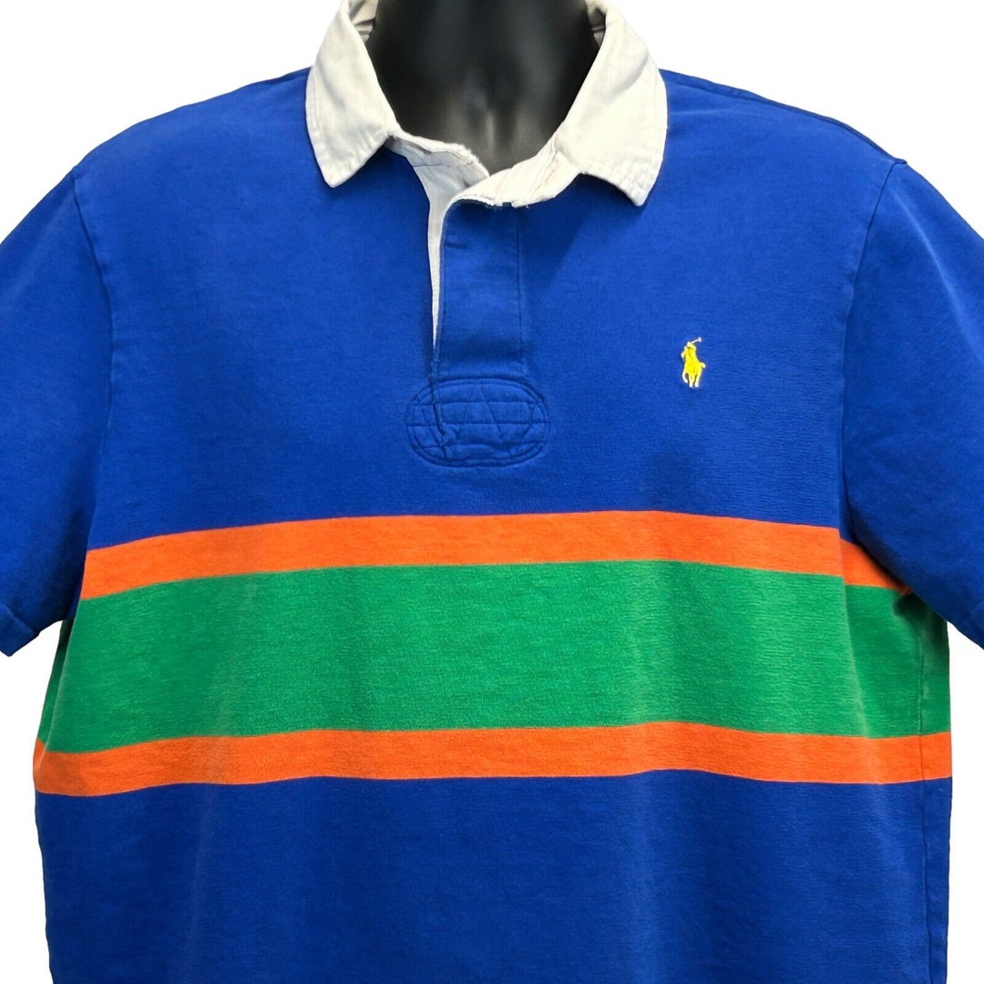 Polo Ralph Lauren Vintage 90s Rugby Shirt X-large Florida Gators Color ...