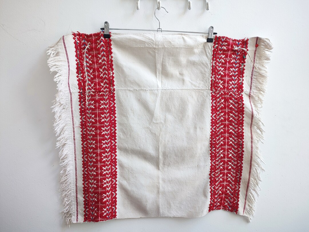 Antique 1930 Hungarian Folklore Embroidered Floral Apron Matyó - Etsy