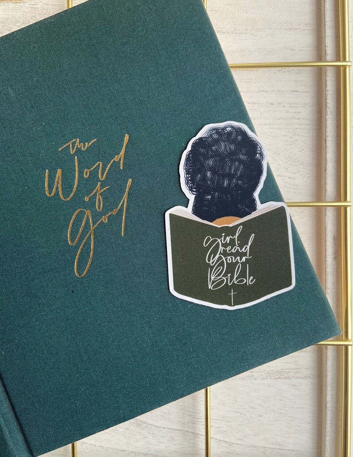Girl Read Your Bible Sticker Christian Bible Journaling - Etsy