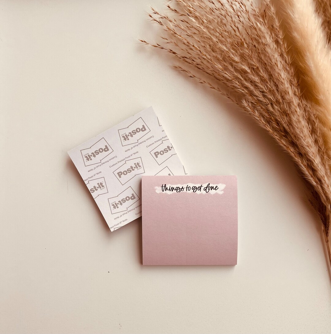 Post-it Notes, 3x3 Notepad, Things to Get Done, Organizational Sticky ...