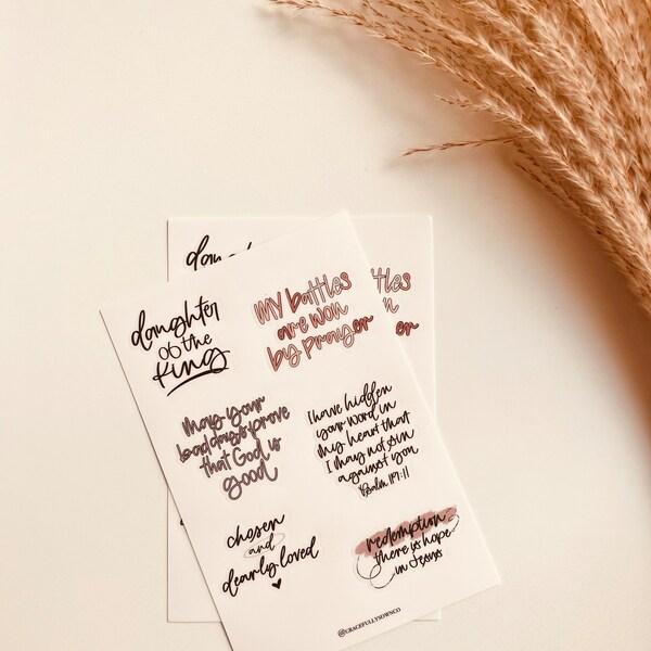Faith Sticker - Etsy