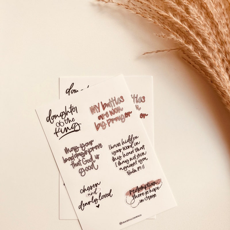 Faith Sticker - Etsy
