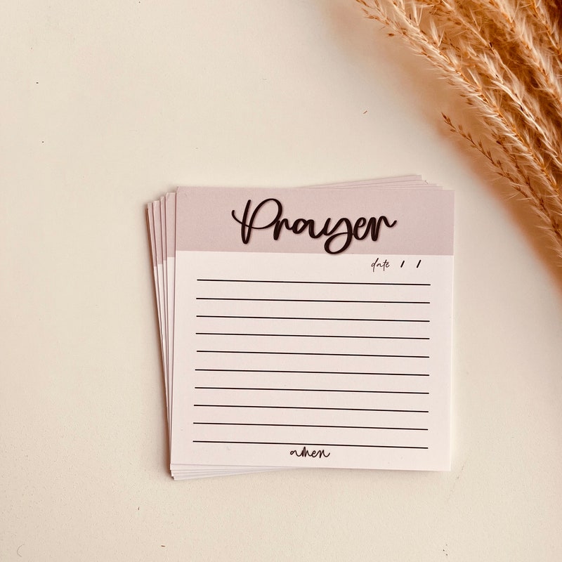 Prayer Card - Etsy