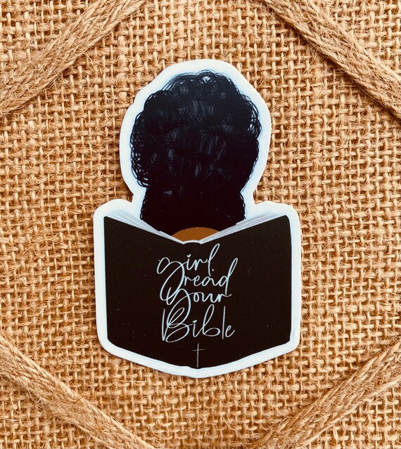 Girl Read Your Bible Sticker Christian Bible Journaling | Etsy