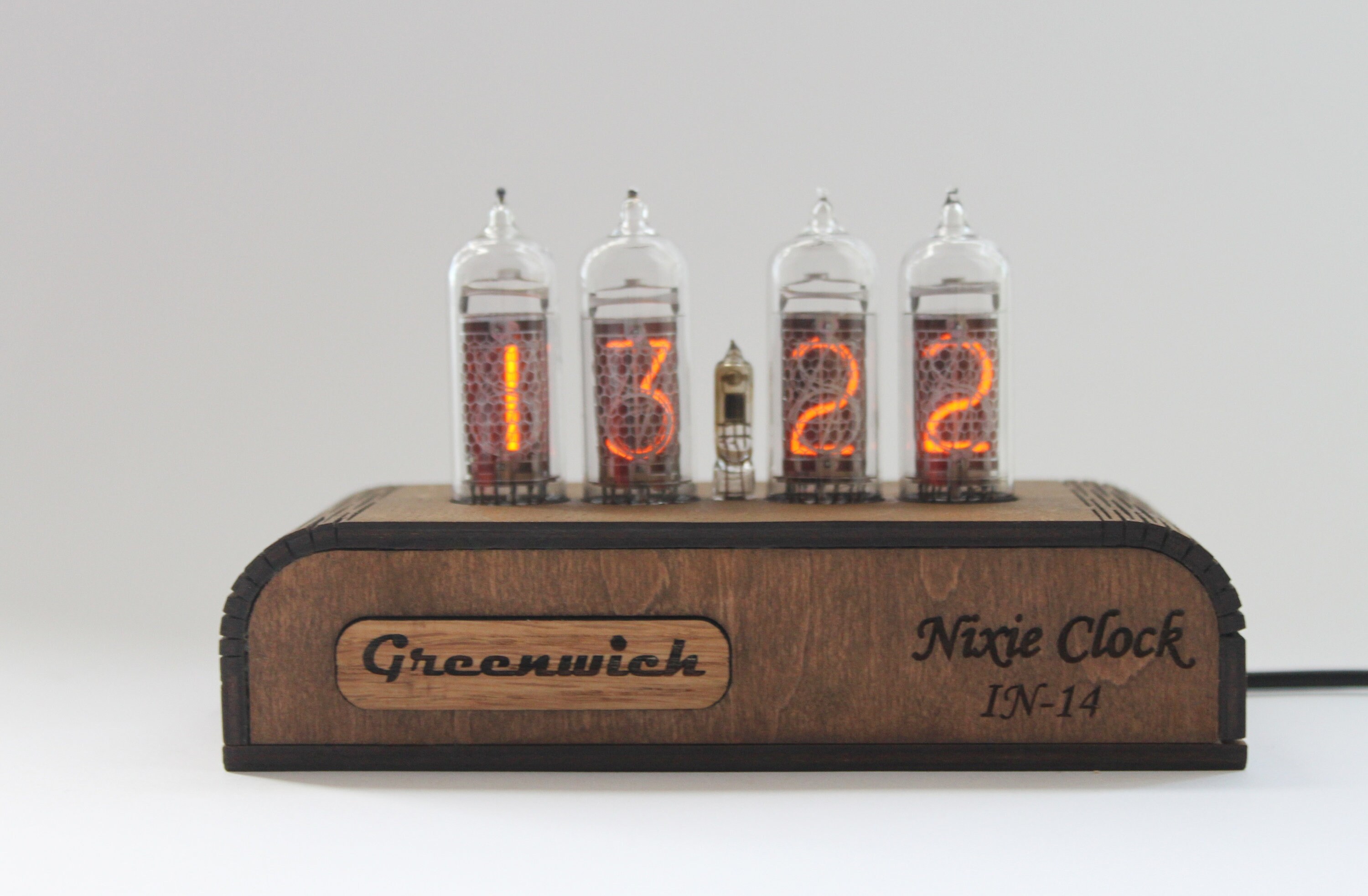 Bestseller Nixie Tube Clock In-14 Vintage Table Clock Unique | Etsy