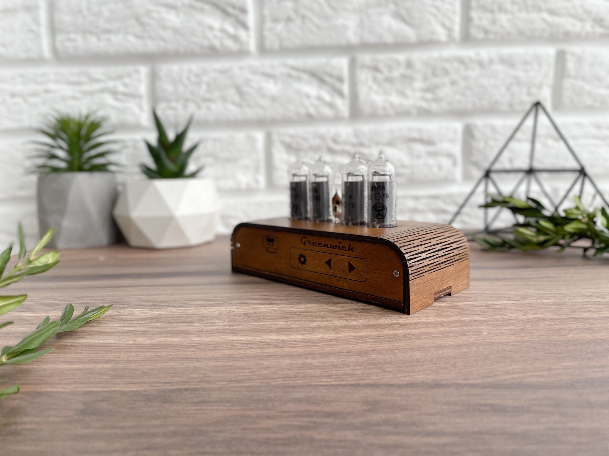 Bestseller Nixie Tube Clock In-14 Vintage Table Clock Unique | Etsy