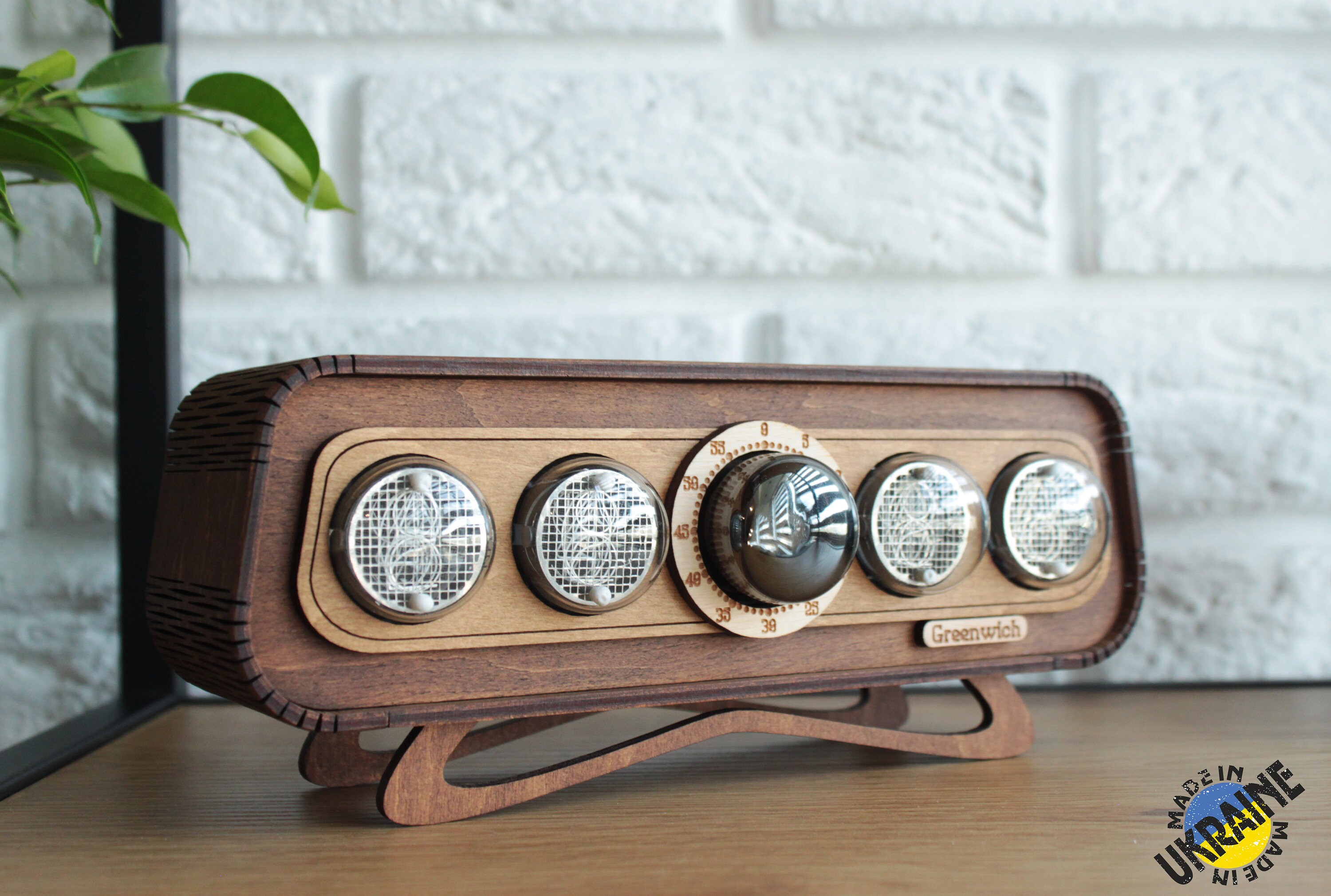 Nixie Tube Wall Clock Nixie Clock in 4 Decatron OG-4 Nixie - Etsy