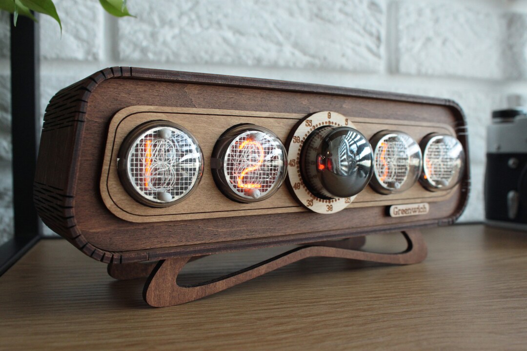 Nixie Clock In 4 Dekatron OG 4 Nixie Tube In 4 Gift For Her Business