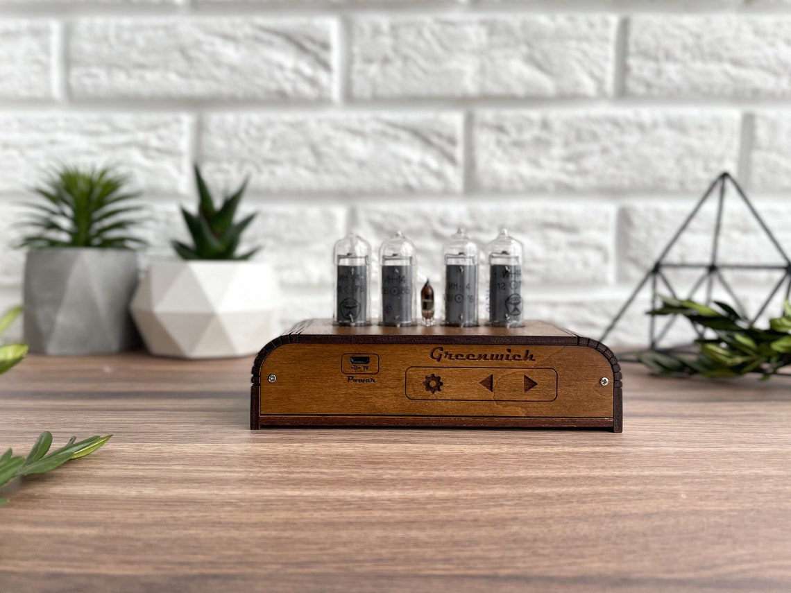 BESTSELLER Nixie Clock In-14 Nixie Tubes Clock In-14 Gift for - Etsy