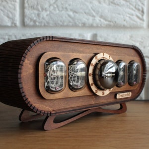 Nixie Clock IN-12 Og-4, Decatron Og-4, Nixie Uhr, Nixie Tube Clock ...