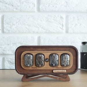 BESTSELLER Nixie Tube Clock IN-12, Nixie Clock, Office Clock, Nixie Uhr ...