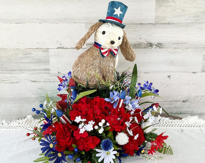 Fall Centerpiece, Blue Fall Centerpiece, Blue Fall Floral Arrangement ...