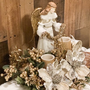 Christmas Centerpiece, Christmas Angel Centerpiece, Angel Centerpiece ...