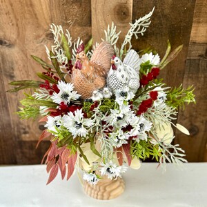 Large Farmhouse Centerpiece, Farmhouse Table Decor, Rooster Centerpiece ...