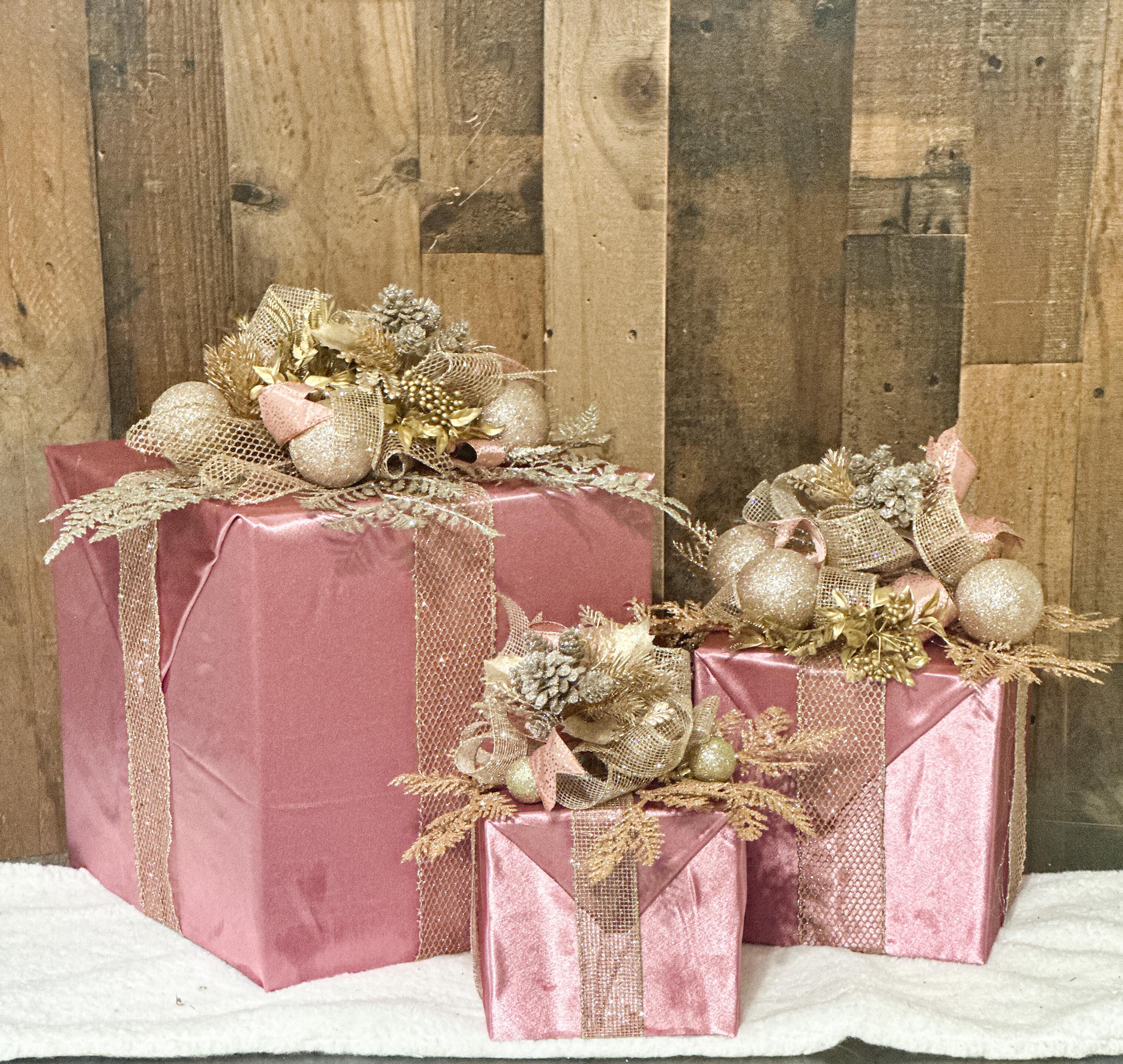 Pink Christmas Presents