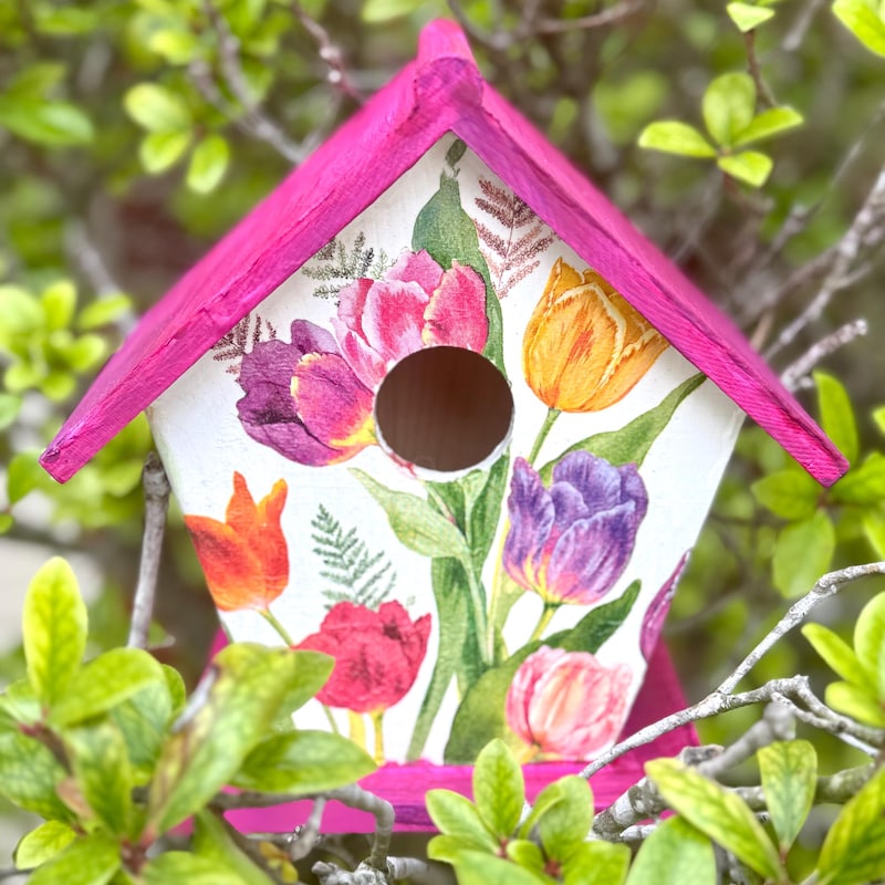 Whimsical Birdhouse - Etsy
